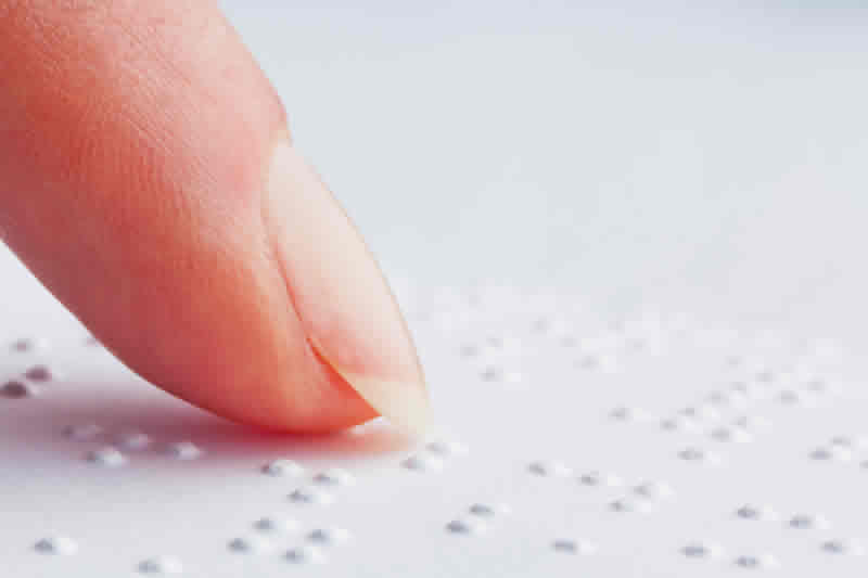 Printing braille and tactile signage