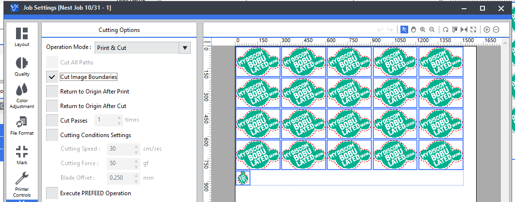 Cut Settings in VersaWorks Explained | Roland DG