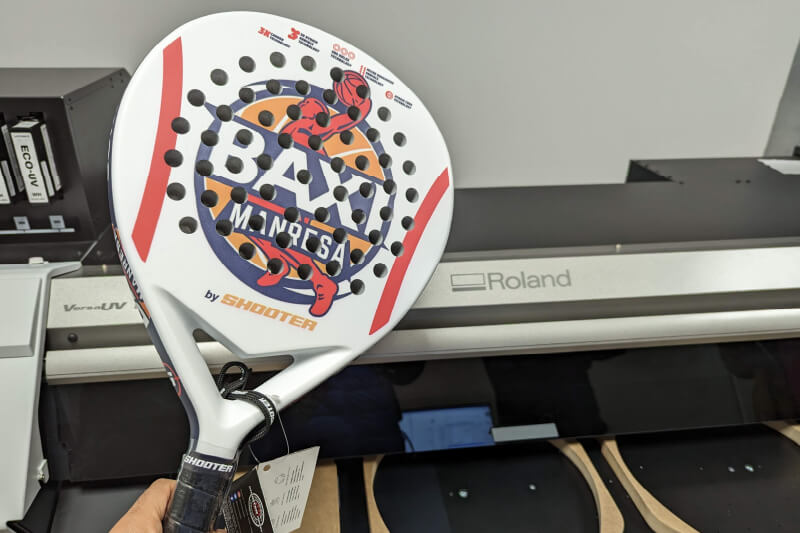 Padel Racket Personalisation | Roland DG