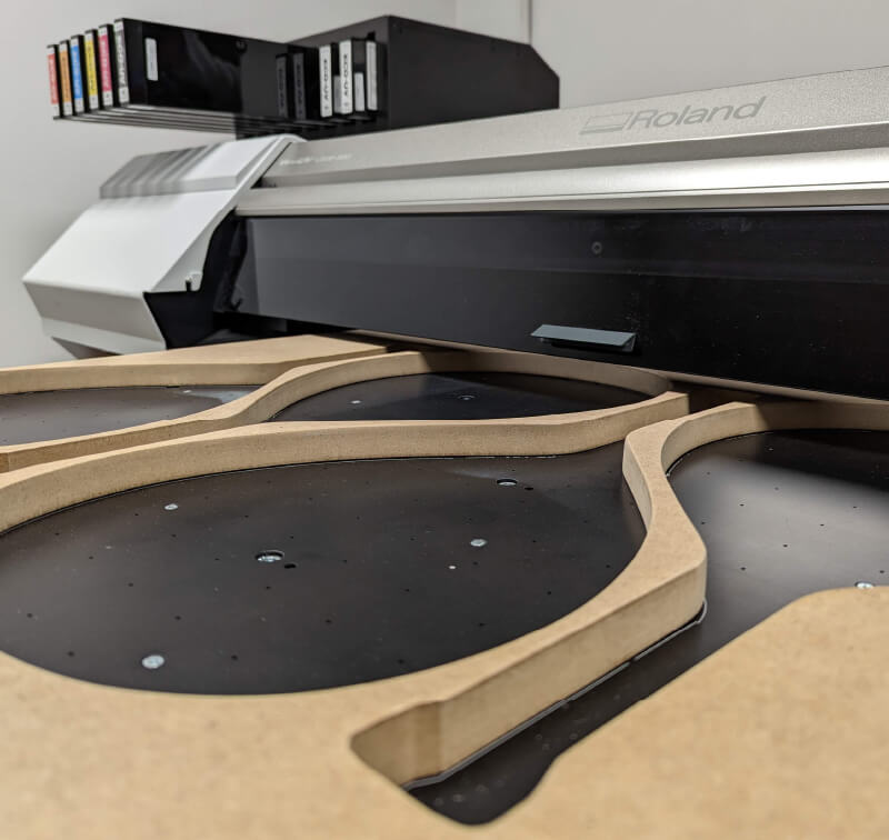 Personalização de raquetes de padel | Roland DG