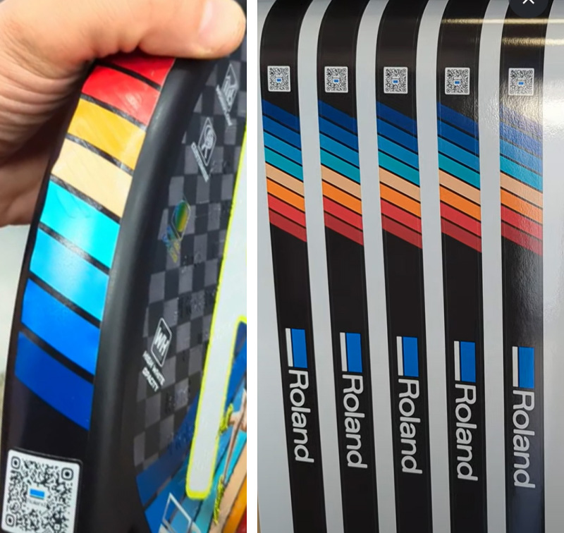 Padel Racket Decoration | Roland DG