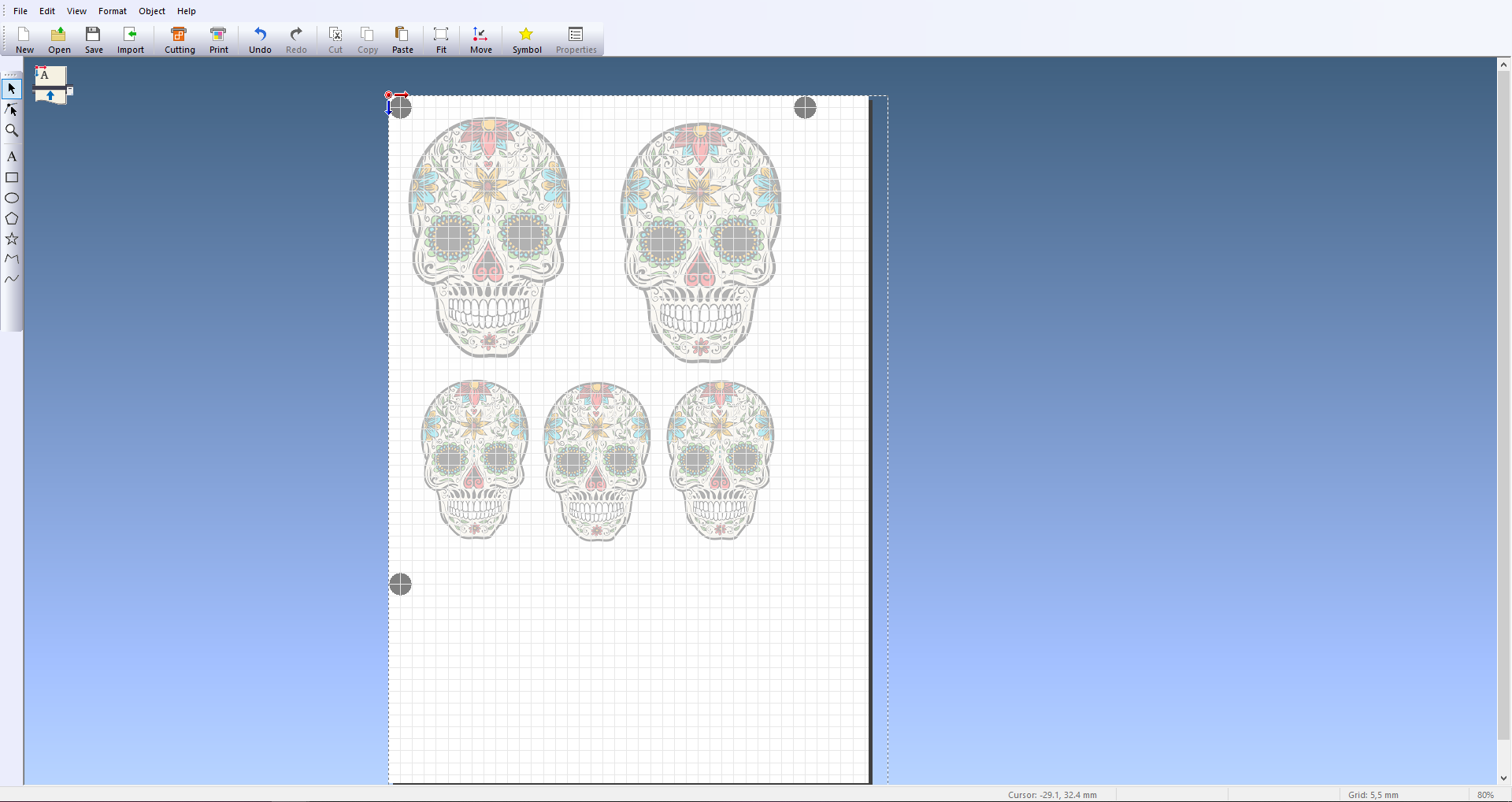 Vinyl Cutting Software | Edit Cutting Data with CutStudio