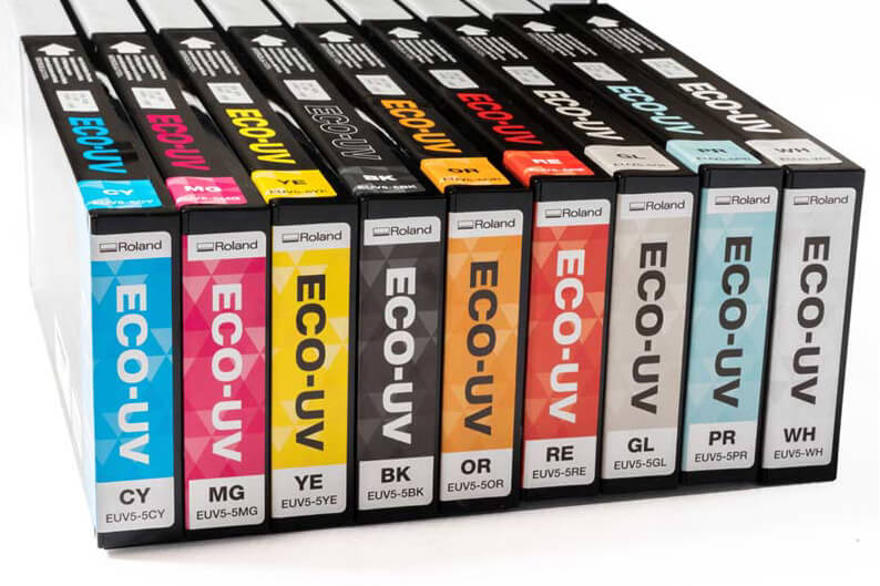 UV, Eco-Solvent & Sublimation Inks
